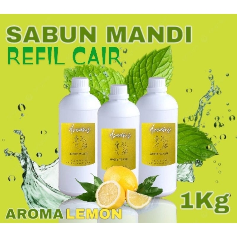 Jual TERLARIS!! SABUN MANDI BOTOL REFILL CAIR ISI 1000ML | Shopee Indonesia