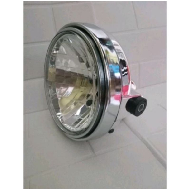 Jual Headlamp Batok Kepala Lampu Depan Ninja SS Cover Crom Super ...