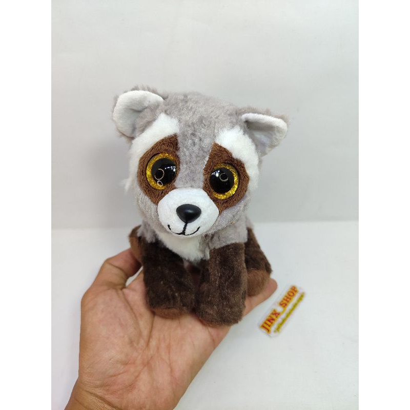 Jual boneka rakun racoon Mabel mata belo original Aurora | Shopee Indonesia