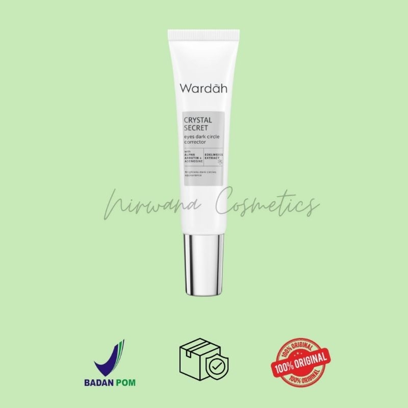 Jual WARDAH Crystal Secret Brightening Eye Cream 10 ml | Shopee Indonesia