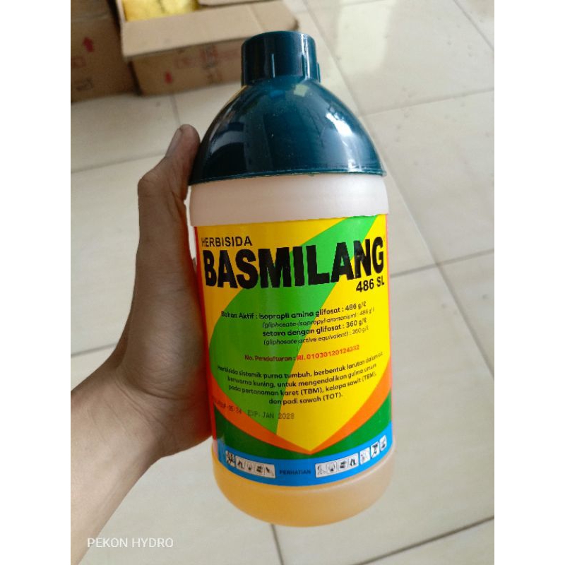 Jual BASMILANG 486 SL 1 LITER - PEMBASMI RUMPUT GULMA SISTEMIK AKAR IPA ...