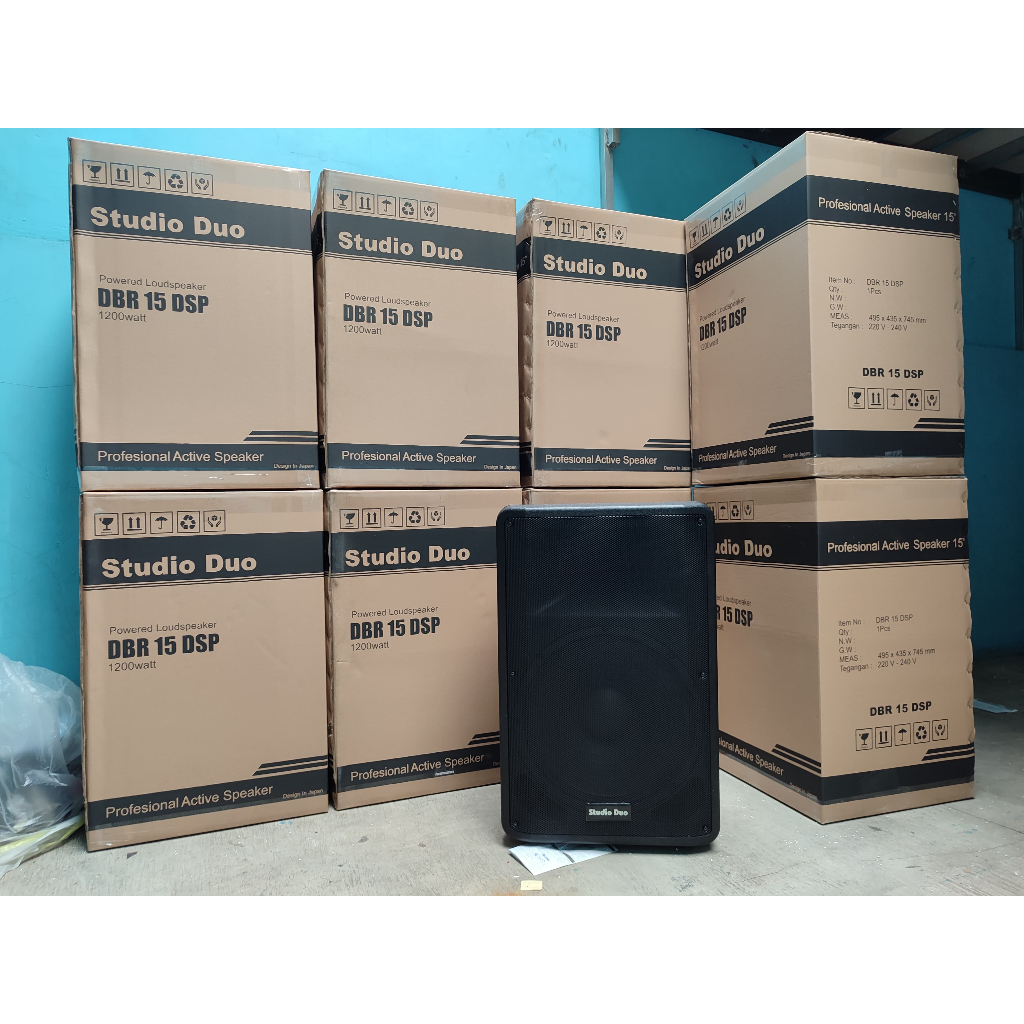 Jual Speaker Aktif Studio Duo DBR15, Speaker aktif original merk studio ...