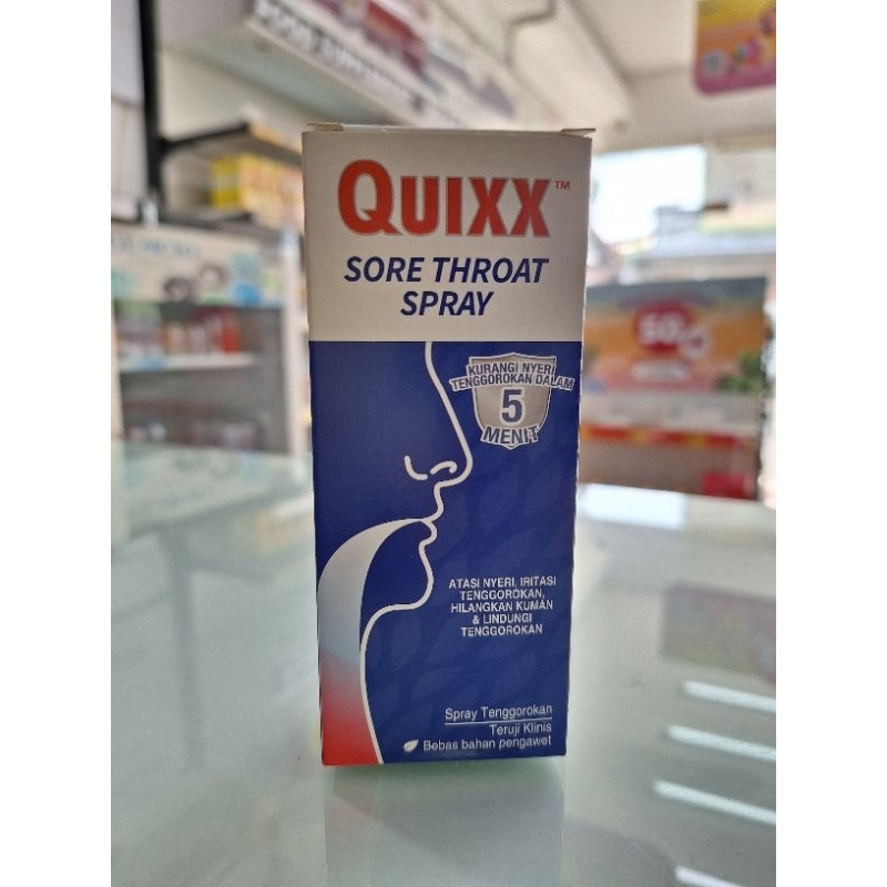 Jual Quixx Sore Throat Spray 30ml | Shopee Indonesia