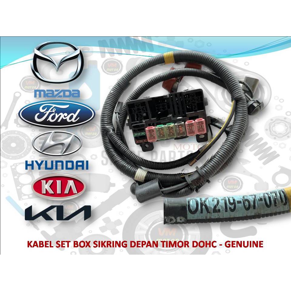 Jual KABEL SET BOX SIKRING DEPAN TIMOR DOHC - GENUINE | Shopee Indonesia