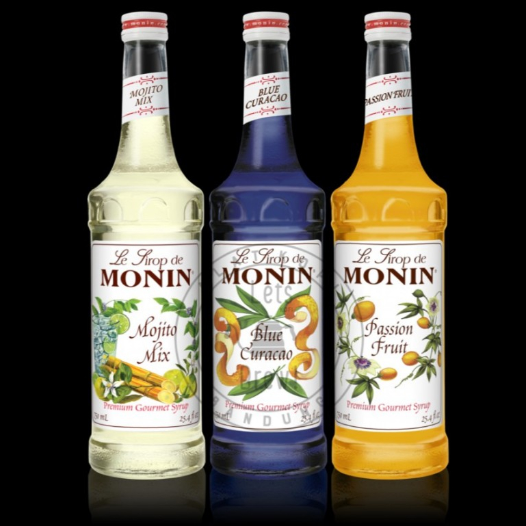 Jual Monin syrup coklat hazelnut vanila sirup 700 ml ori distributor ...
