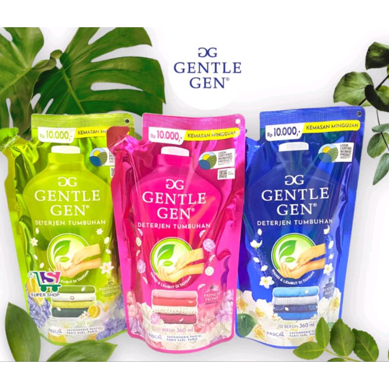 Jual GENTLE GEN Detergen 360ML | Shopee Indonesia