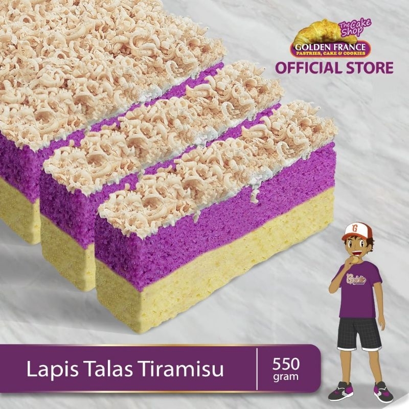 Jual Lapis Talas Bogor Tiramisu Oleh-Oleh Bogor By Golden France ...