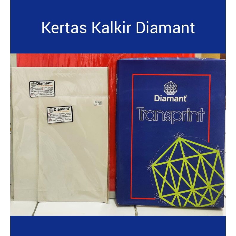 Jual Kertas Kalkir Merk Diamant - Folio-A3 isi 10 Lembar | Shopee Indonesia