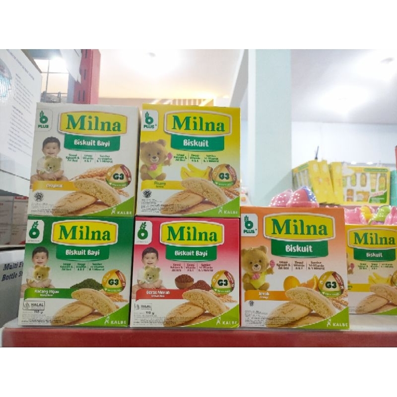Jual Milna biskuit bayi 110gr/milna biscuit rusk/Biskuit bayi 6 ...