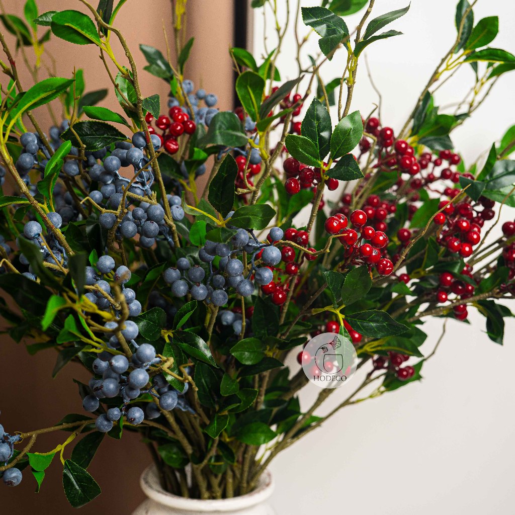 Jual Buah berry Artificial tinggi 93cm bunga buah palsu dekorasi rumah ...