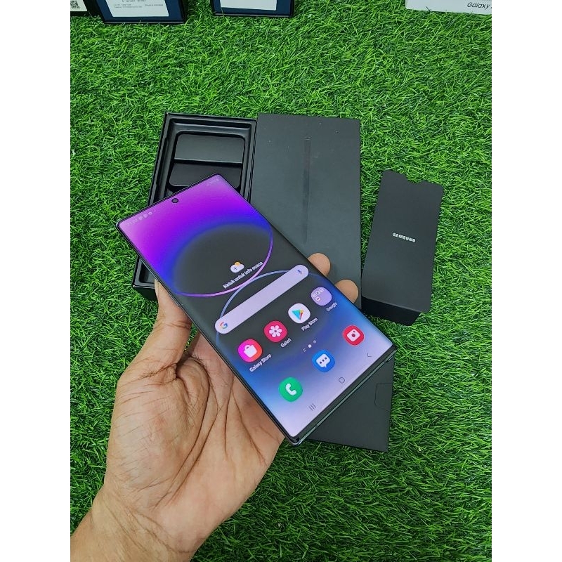 Jual samsung note 10+ 12/512gb 4300mh 4g ex sein resmi fullset no minus mulus | Shopee Indonesia