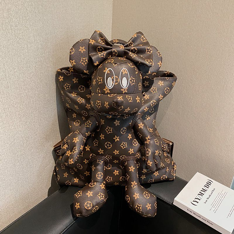 Jual Ransel Mickey Merek Modis Kasual Boneka Kartun Kulit Lembut ...