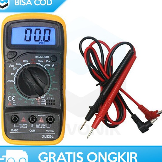 Jual GWN MULTITESTER DIGITAL MINI JUNEJOUR XL83L ORIGINAL AVOMETER ...