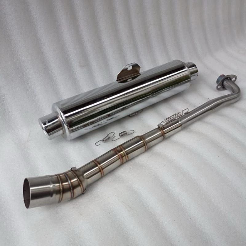Jual knalpot satria Fu standar atau ckd cbu Thailand buat motor Supra ...