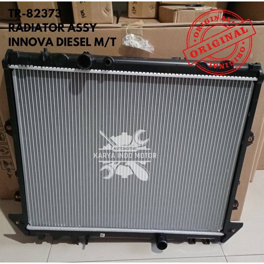 Jual RADIATOR ASSY FORTUNER DIESEL MANUAL 2KD-FTV 2004-2015 PART NO ...