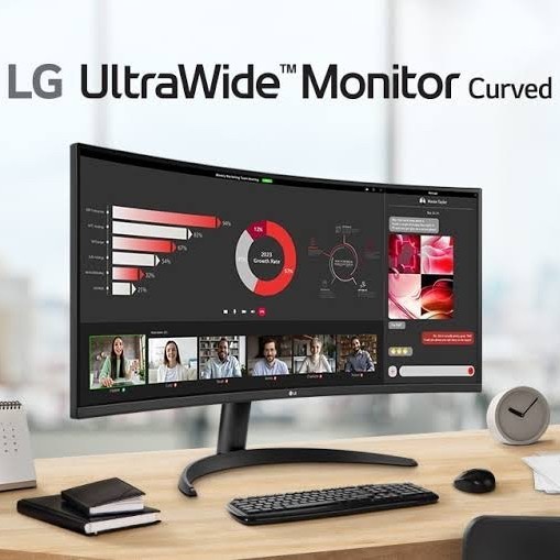 Jual Monitor LG 34WR50QC Curved UltraWide QHD 3440 x 1440 FreeSync ...