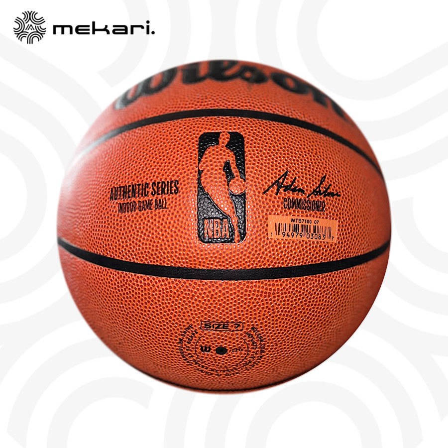 Jual BOLA BASKET NBA AUTHENTIC INDOOR WILSON - ORIGINAL | Shopee Indonesia