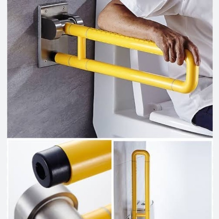 Jual Pegangan Safety Kamar Mandi Grab Bar Foldable Heavy Duty Anti Slip ...