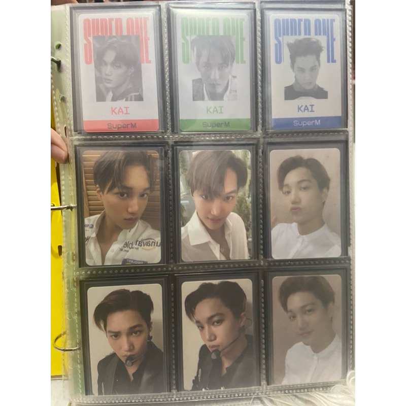Jual Official Kai EXO SuperM Photocard Part I | Shopee Indonesia