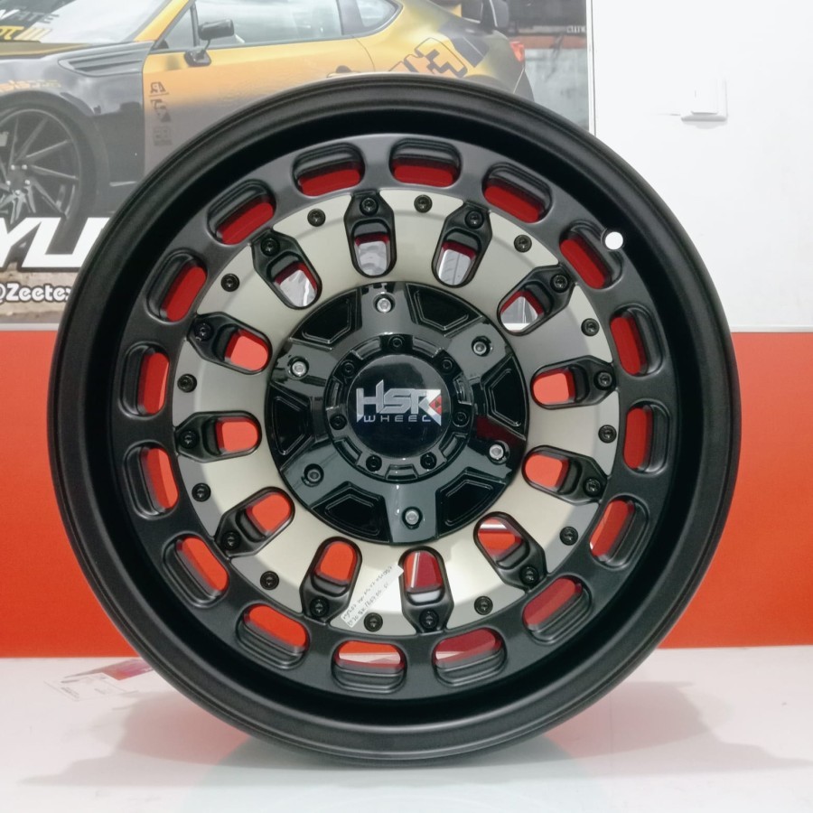 Jual VELG MOBIL PROMO HSR MYTH07 R18 H6X139,7 BMF BK/OIL PAJERO ...