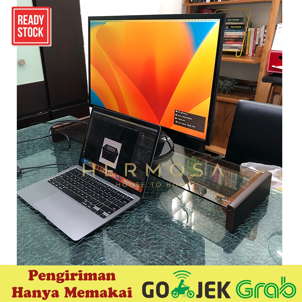 Jual Dudukan Monitor Monitor stand rak monitor rak meja stand monitor ...