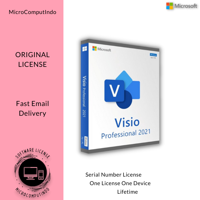 Jual Ms Visio Professional 2021 - Lisence Original Aktivasi Serial ...