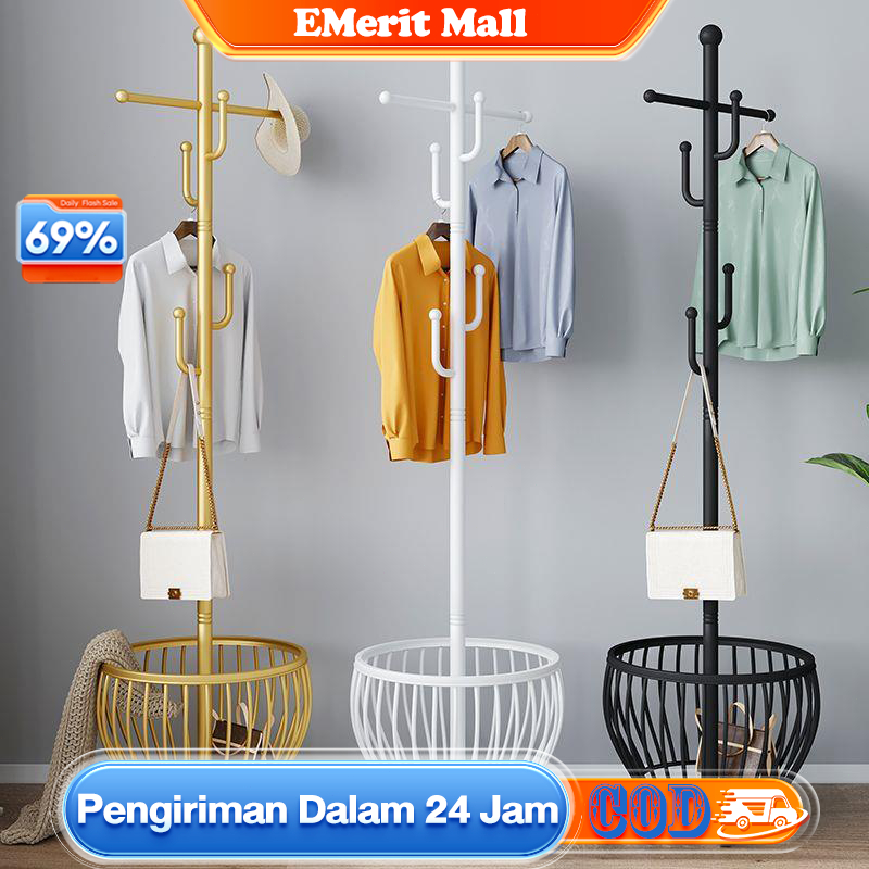 Jual Stand Hanger Gantungan Berdiri Tas dan Topi Gantungan Tiang ...