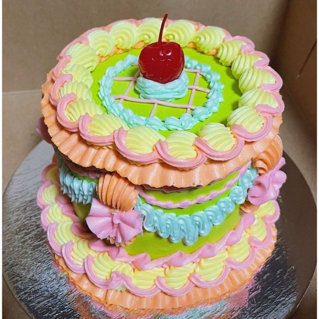 Jual Kue Ulang Tahun Full Color Ukuran 18cm Vancy Cakes / Kue Ulang ...