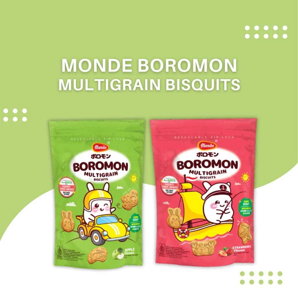 Jual Monde Boromon Multigrain Cemilan Biskuit Anak 50gr Kidu Baby ...
