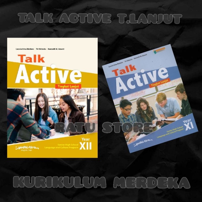 Jual Buku Kurikulum Merdeka Talk Active Tingkat Lanjut SMA Kelas 11 12 XI XII 2 3 Original ...