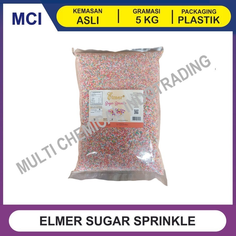 Jual ELMER SUGAR SPRINKLE / GULA BUTIR / TRIMIT 5 KG | Shopee Indonesia