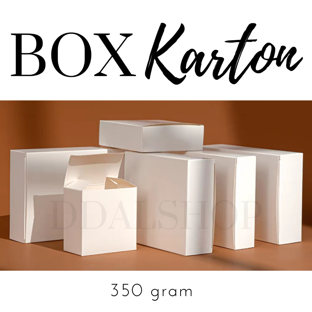 Jual Box Karton Serbaguna Kotak Packaging Kardus Polos Untuk Hadiah ...
