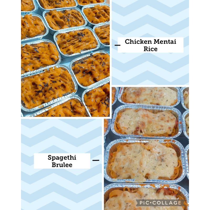 Jual CHICKEN MENTAI RICE & SPAGETHI BRULLE | Shopee Indonesia