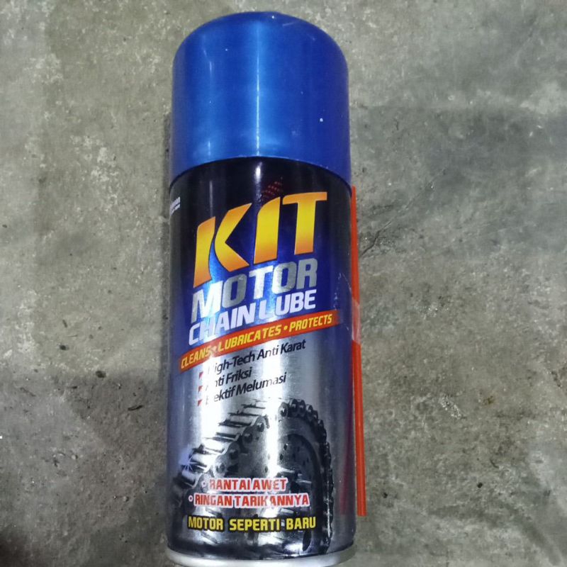 Jual Kit Motor Chain Lube Rantai awet ringan tarikannya 110ml | Shopee ...