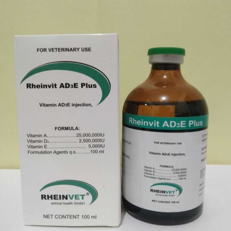 Jual rheinvit AD3E 100ml (kandungan lebih besar dari vitol) | Shopee ...