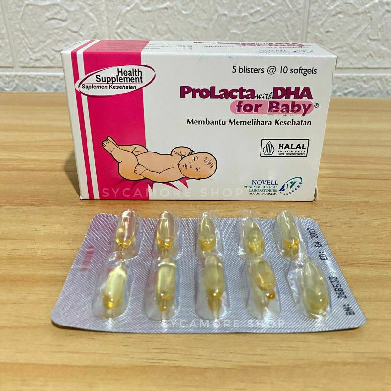 Jual Prolacta for Baby Suplemen DHA untuk Bayi Kemasan Box isi 5 ...