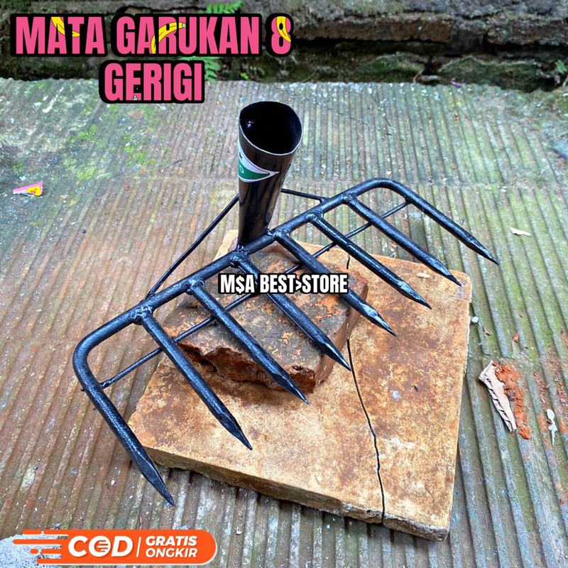 Jual MATA CANGKUL GARUK 8 GERIGI - GARUKAN MULTIFUNGSI BESI KUAT SIAP ...