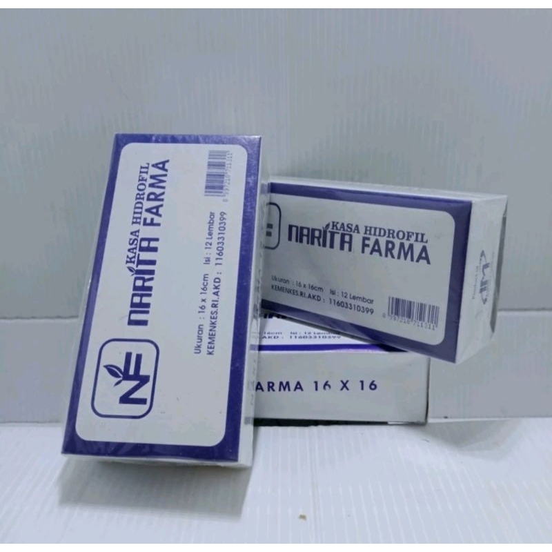 Jual kasa steril narita farma / kasa steril narita biru isi 120 pcs ...