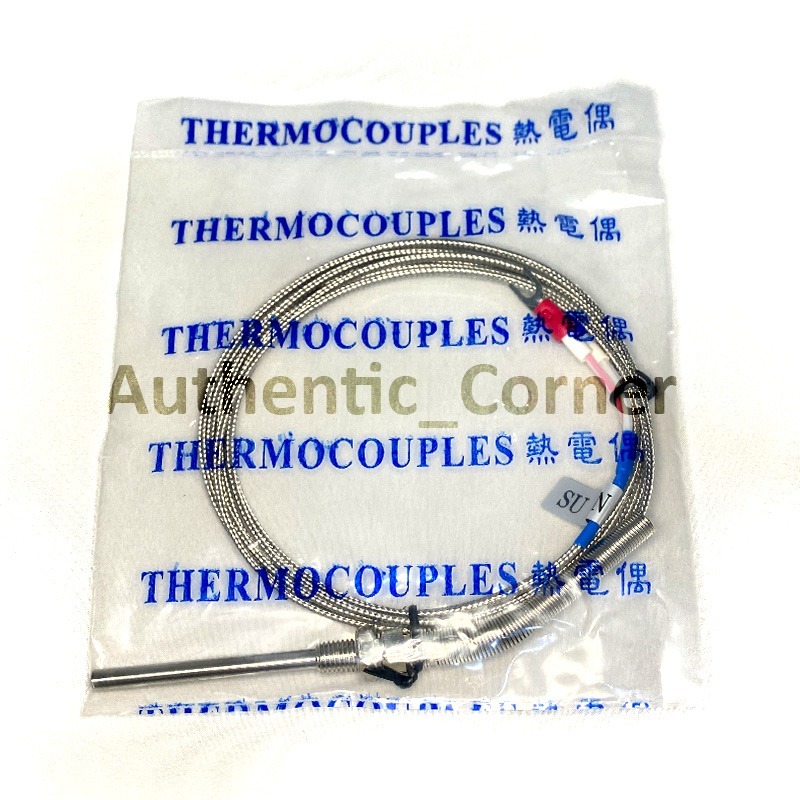 Jual Thermocouple Type-K 2 drat M8 2 meter / Termokopel Tipe-K dengan ...