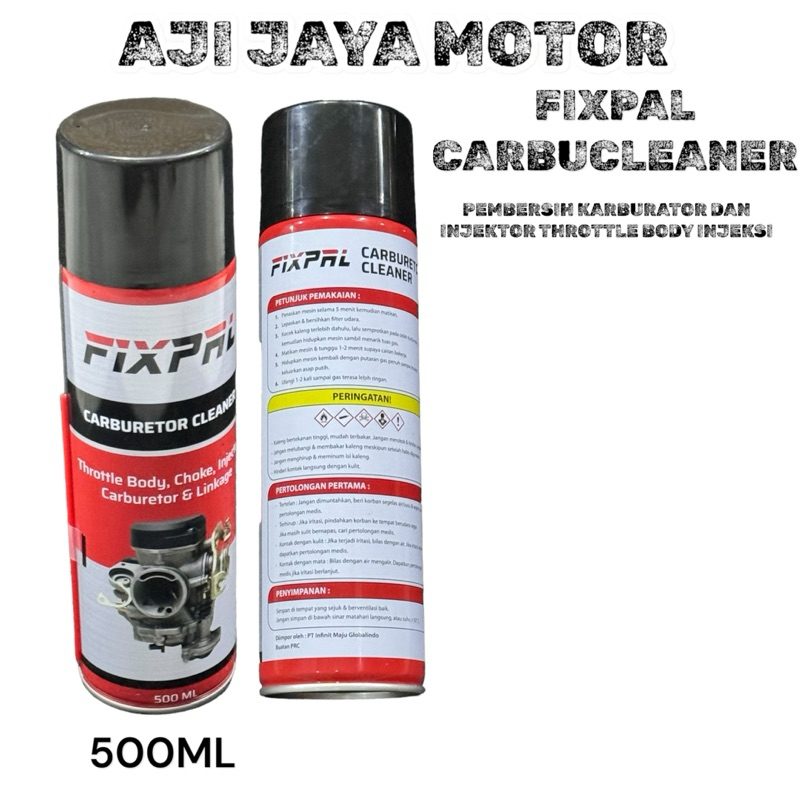 Jual Karbu cleaner pixpal pembersih karbu dan throttle body injeksi isi ...