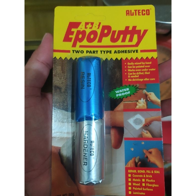 Jual Lem Epo putty alteco 50 gr | Shopee Indonesia