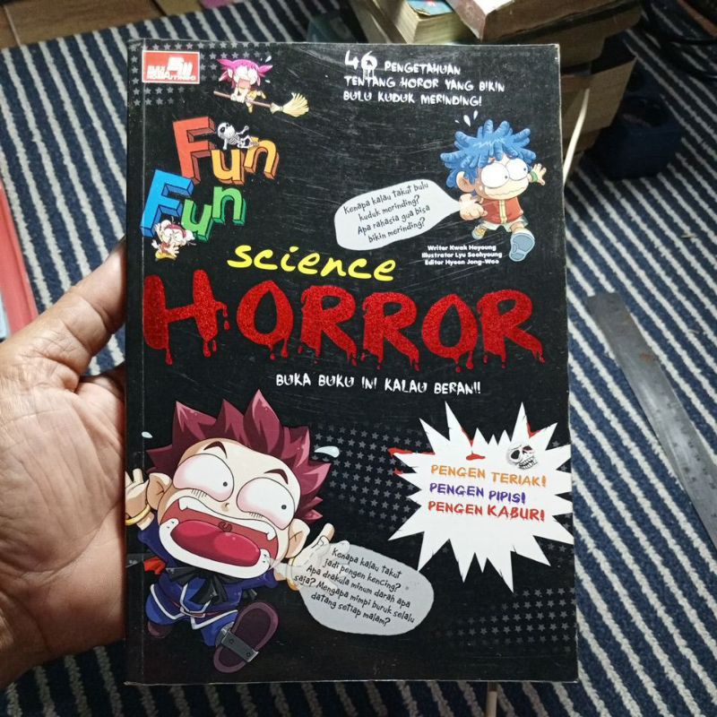 Jual buku pengetahuan, science HORROR, buku used, preloved, orisinil ...