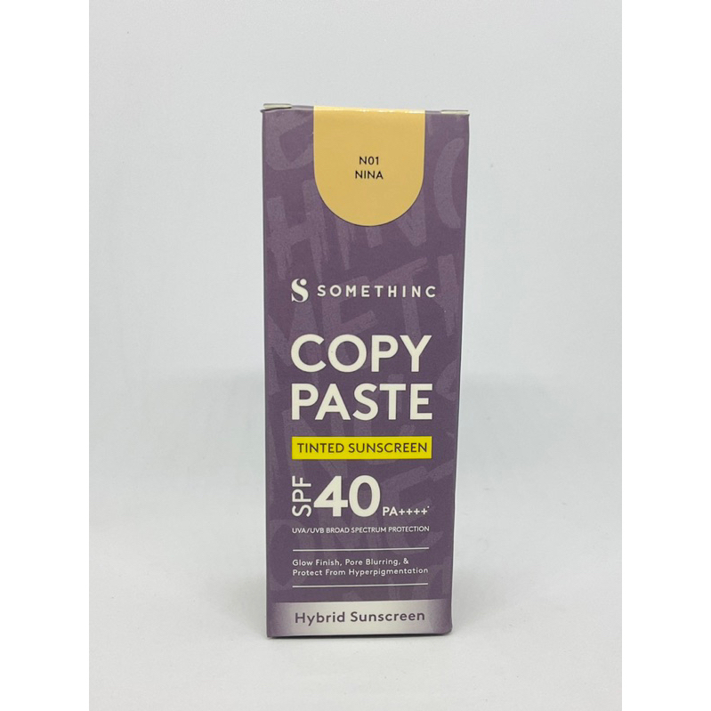 Jual SOMETHINC Copy Paste Tinted Sunscreen SPF 40 PA++++ - Skin Tint ...