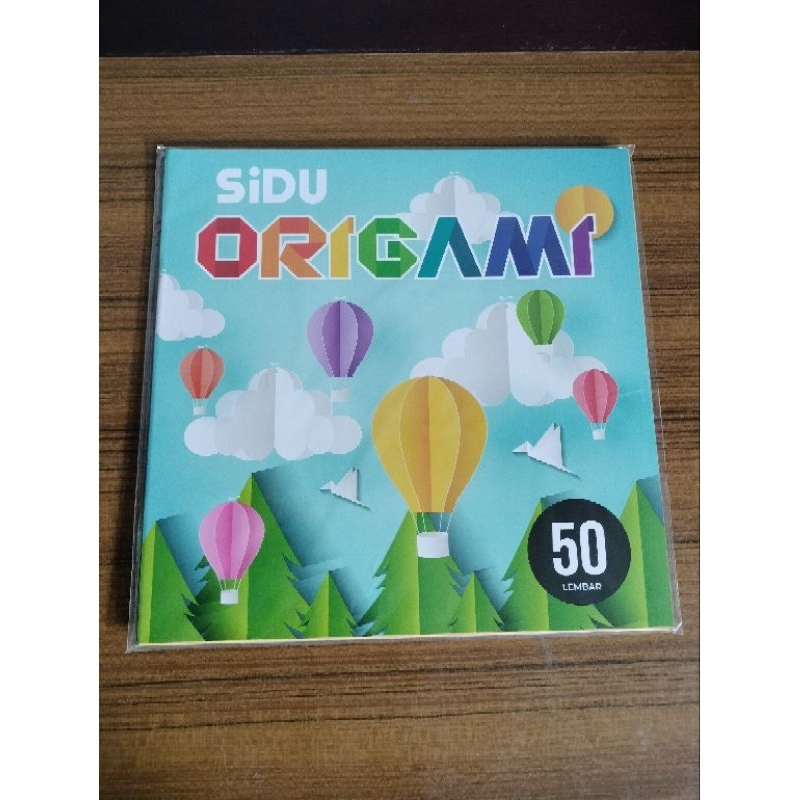 Jual Kertas Origami/Kertas Lipat Sidu 20 x 20cm (50 lembar) | Shopee ...