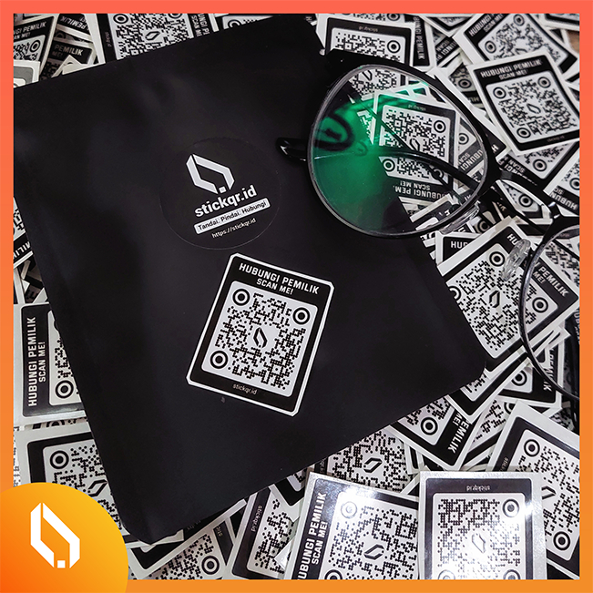 Jual Stiker QR Code Unik Untuk Tandai Barang Berharga - StickQR Type ...