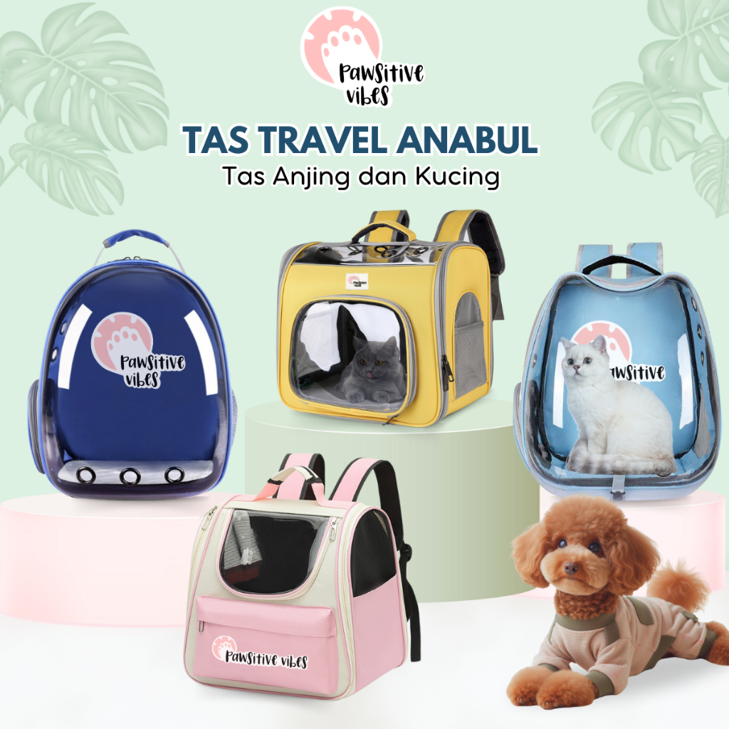 Jual Tas Astronot Transparan Untuk Kucing dan Anjing -Pet Travel ...