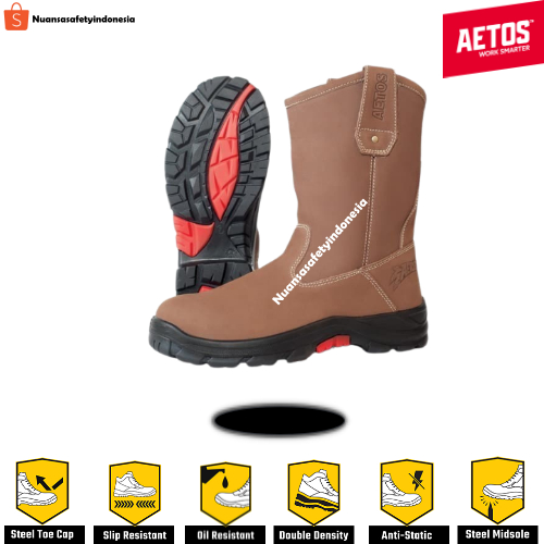 Jual Sepatu Safety Aetos Lithium (813017) - Safety Shoes Aetos Lithium ...