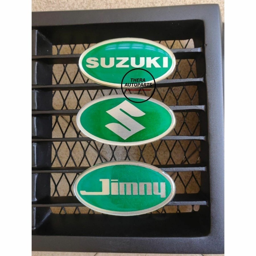 Jual Emblem Grill Model "Land Rover Defender" Hijau | Shopee Indonesia