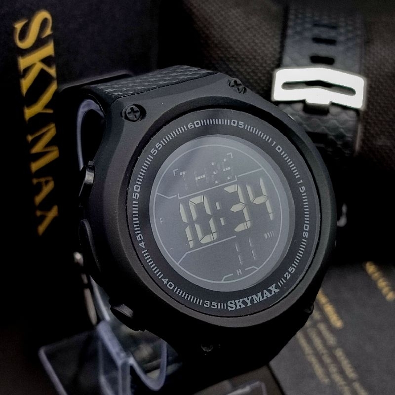 Jual Jam Tangan Digital Pria Edisi Skymax Original Water Restistant ...
