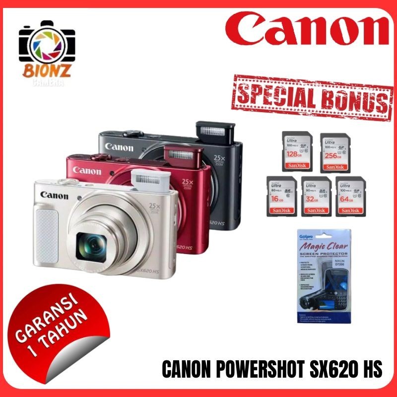 Jual CANON POWERSHOT SX620 HS / KAMERA DIGITAL CANON SX 620 HS | Shopee ...